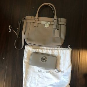 Michael Kors | Bags | Michael Kors Light Purple Matching Set | Poshmark